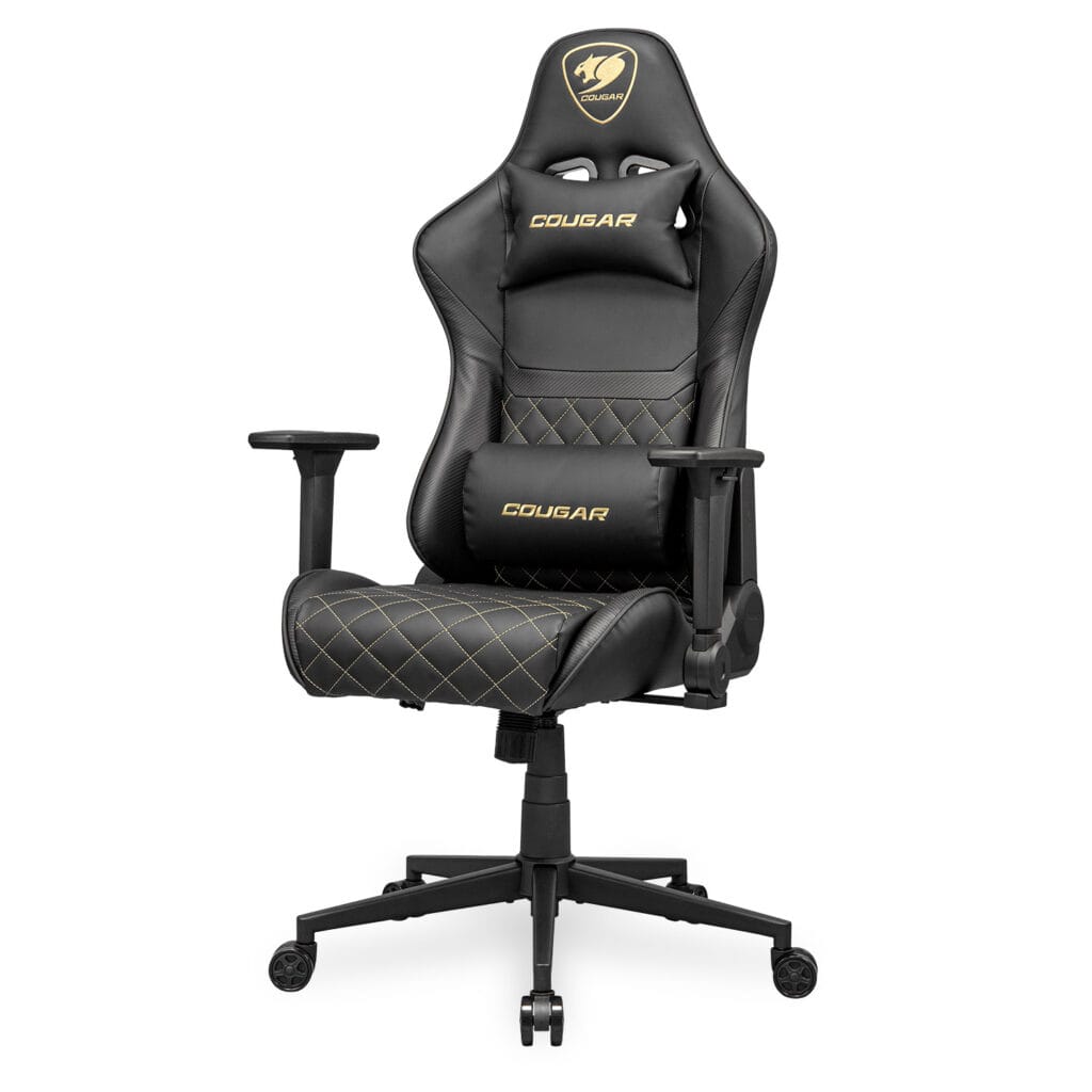 Cougar Armor One V2 Gold Gaming Chair – Vanguard PC