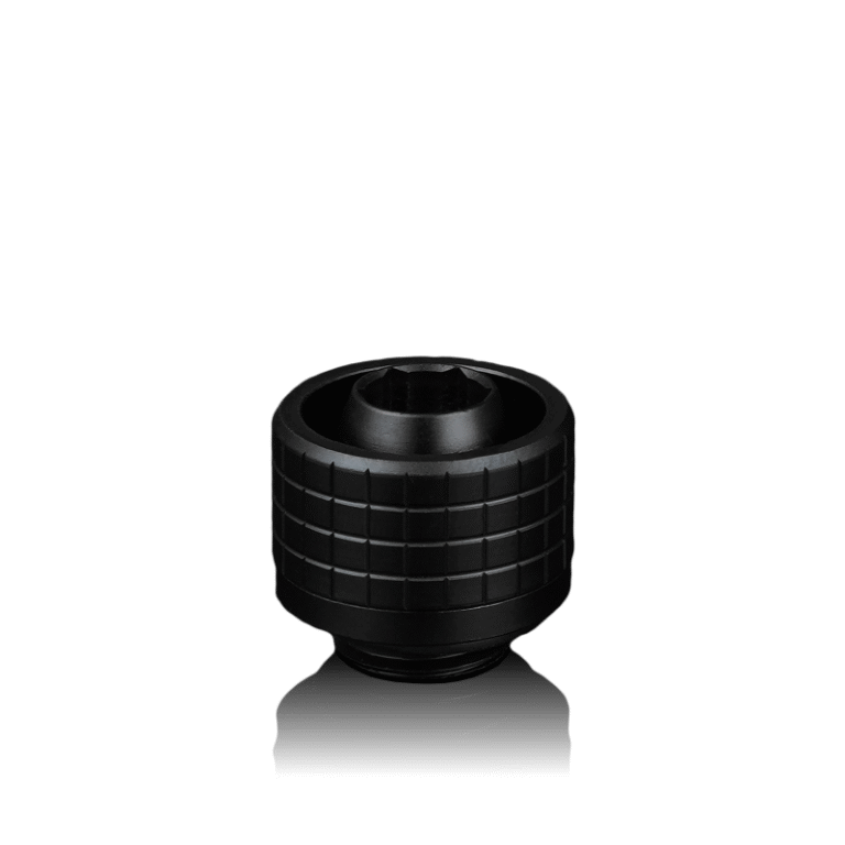 Thermal Grizzly DeltaMate ST16 – 16mm OD Soft Tube Fitting (Black ...